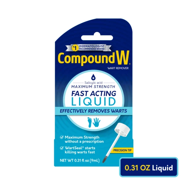 Compound W Wart Remover Salicylic Acid Max Strength Liquid – Precisive ...