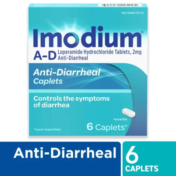 Imodium AD Loperamide 2mg * 6 Caplets* – Precisive Care & Diagnostics